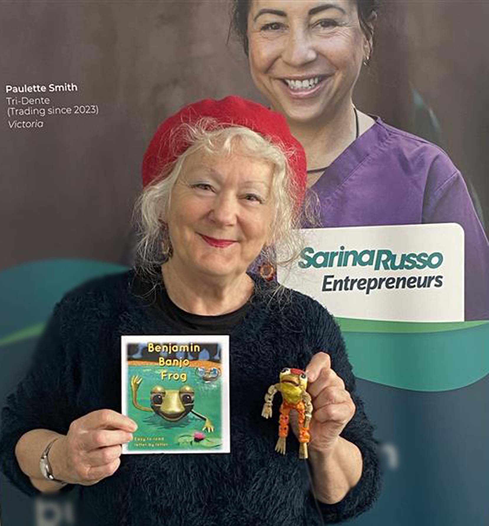 Creativity meets confidence with Benjamin Banjo Frog | Sarina Russo